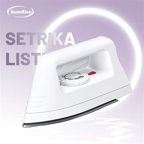 Jual Sumrise Setrika Portable Setrika Mini Untuk Perjalanan Mini White Shopee Indonesia