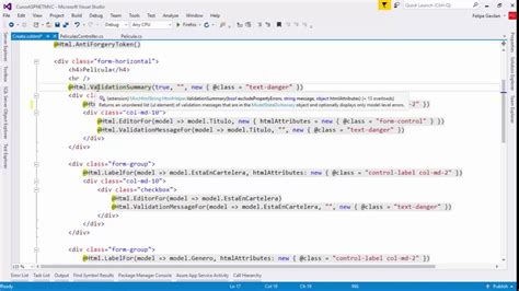 Analizando Scaffolding Create Modelos Programando En ASP NET MVC 5