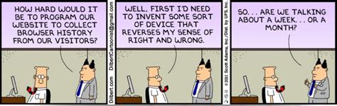 Business Analytics News By Marcus Borba Dilbert On Web Analytics