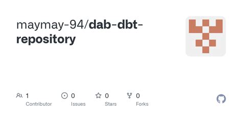GitHub Maymay 94 Dab Dbt Repository