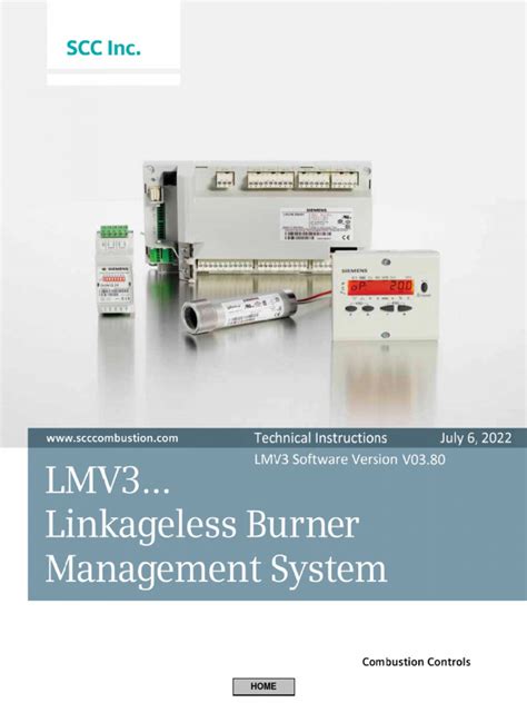 Lmv3 Technical Instructions Lv3 1000 Indexed Pdf Electrical Connector Valve