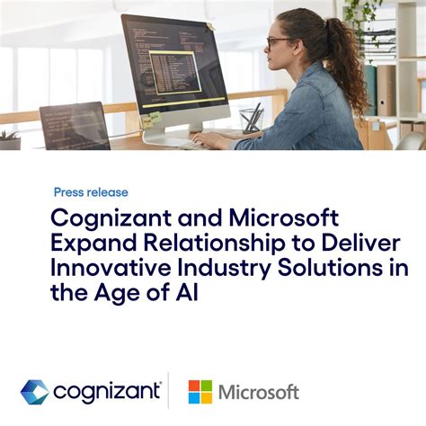 Cognizant On Linkedin “were Pleased With The Growth Of Our Long Term Relationship With… 42
