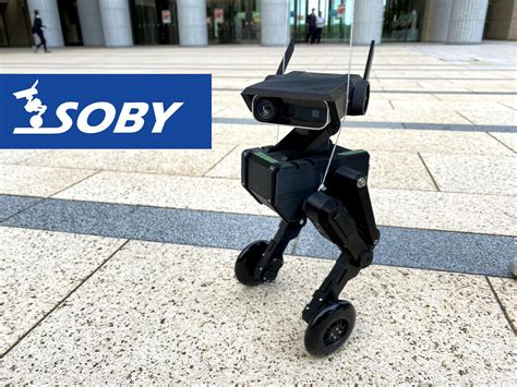 soby ai equipped two wheeled two legged autonomous robot dynamixel