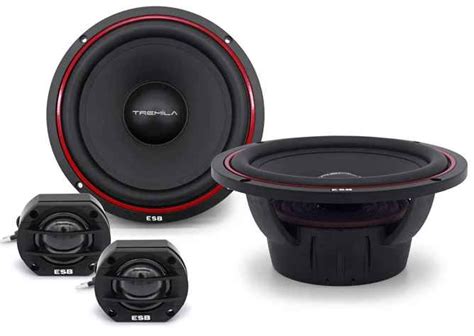 Esb 3000 2 Way Component Speakers For Car Audio Garage Audio