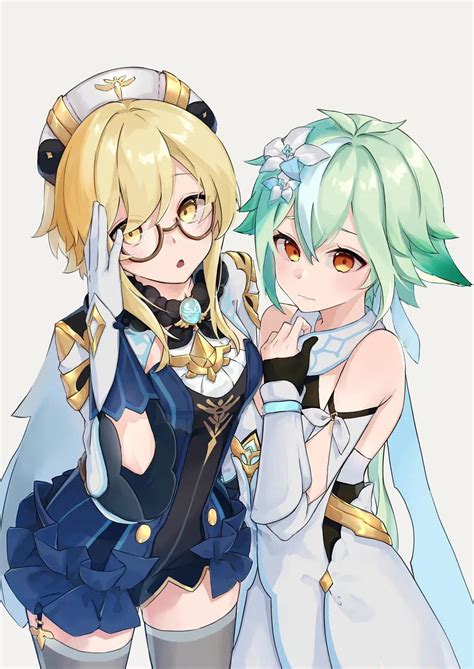 Lumine And Sucrose Switches Outfits By Yuri0320 On X Rluminemains