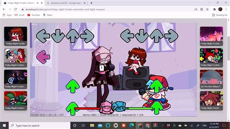 Sarvente Mod Fnf Youtube