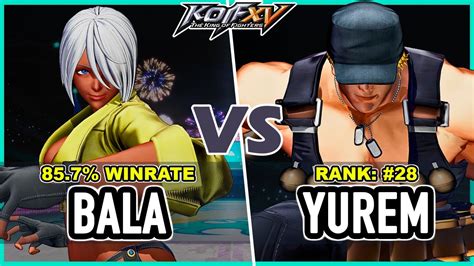 KOF XV Bala Ángel K Iori vs Yurem Clark Krohnen Yashiro YouTube