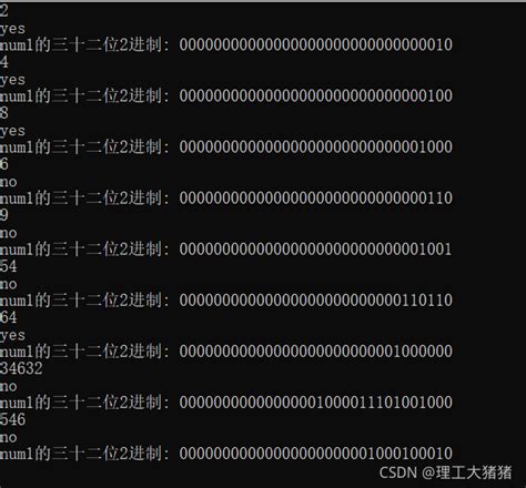 判断是不是二的整数次幂（两种方法） 判断整数是否为2的幂 csdn博客