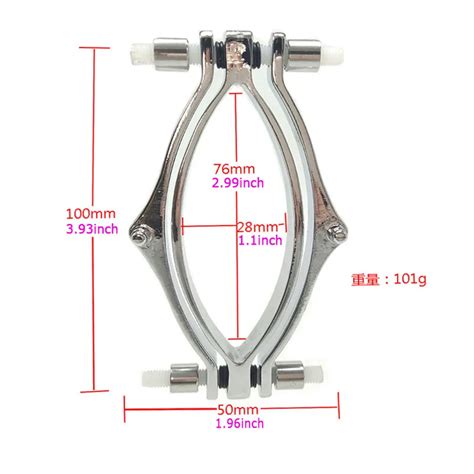 Bdsm Bondage Labia Clip Con Electro Shock Set Torture Clitoris Lips
