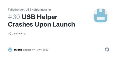 Usb Helper Crashes Upon Launch · Issue 30 · Failedshack