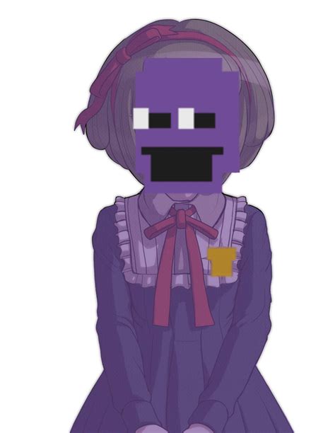 Anime Purple Guy Blank Template Imgflip