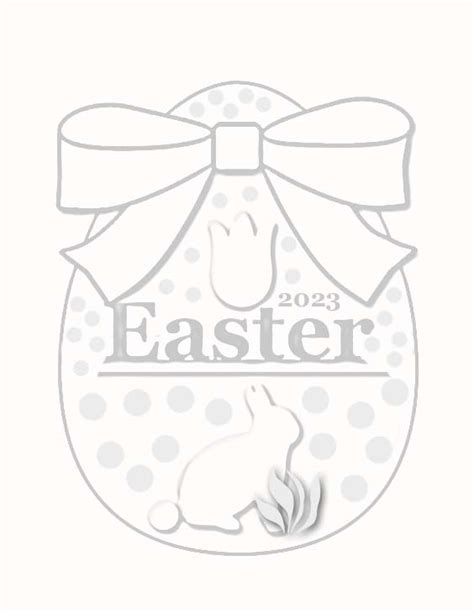 Basic Egg Pattern To Color 123ideashare