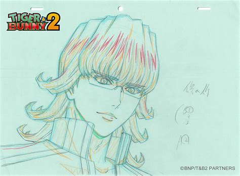 TIGER BUNNY on Twitter 原画公開 タイバニ2 第20話 の原画を公開 総作画監督稲吉智重稲吉朝子