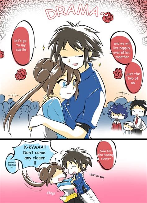 Pokemon Nate And Rosa Kiss