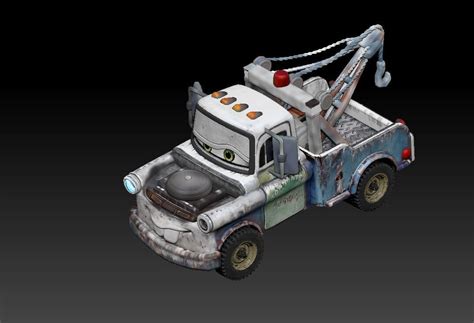 Cars Tow Mater 3d Model Stl By Minhdinh