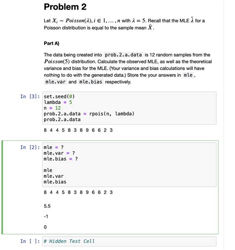 Solved Let Xi∼poissonλi∈1n With λ5 Recall That The