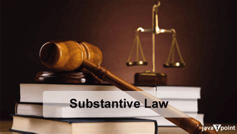 Difference Between Procedural Law And Substantive Law Tpoint Tech