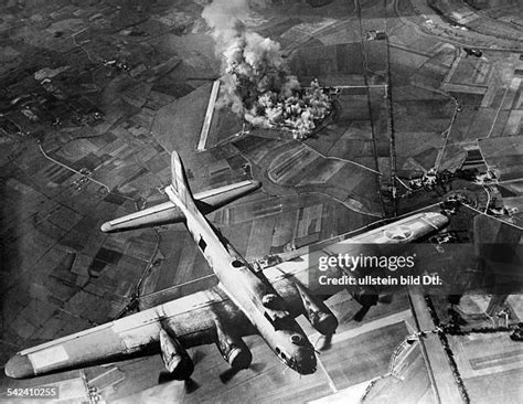 Old 666 B 17 After Battle
