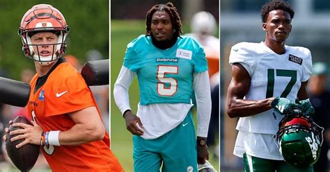 NFL Training Camp Injuries Joe Burrow Jalen Ramsey And Garrett Wilson