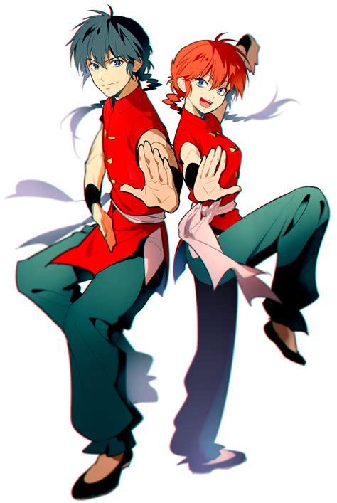 Ranma Chan And Saotome Ranma Ranma 1 2 Drawn By Mocchiri Oyaji Danbooru