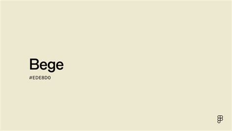 Cor Bege Código Hex Paletas E Significado Figma