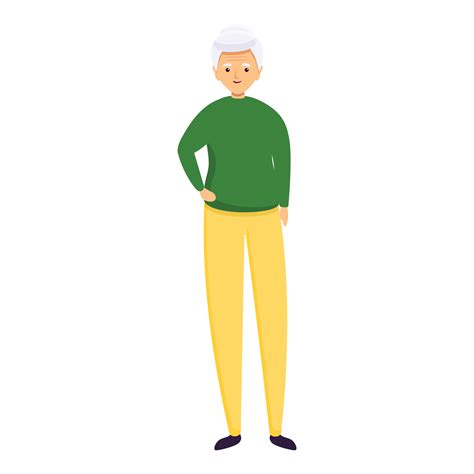 Granny Nursing Home Icon Cartoon Style Vector Art At Vecteezy