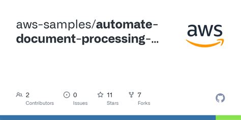 Github Aws Samplesautomate Document Processing With Amazon Bedrock