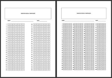 Modelo De Gabarito Opções Para Baixar Grátis E Imprimir Excel Easy