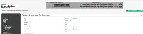 how to setup l3 routing between vlans on a 1920s switch comware