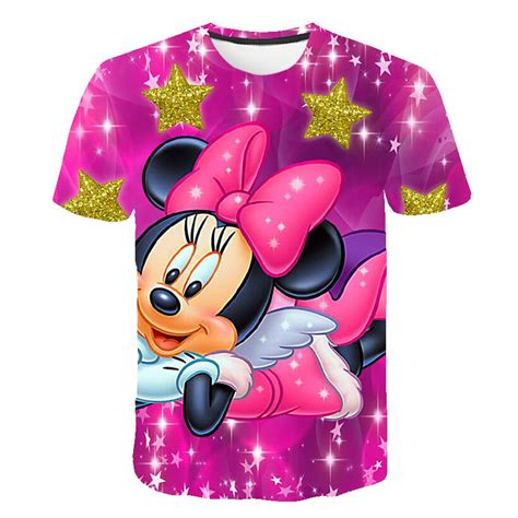 Camisetas Bonitas De Mickey Mouse De Disney Camiseta Con Estampado 3d