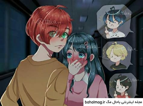 عکس های عاشقانه مرینت و آدرین و لوکا ️ بهترین تصاویر