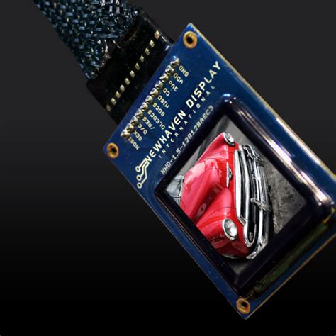 blue 16x2 character modular oled arduino ready with i2c interface