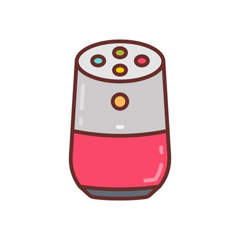 Voice Activated Device Icon In Vector Illustration 24244125 Vector Art At Vecteezy