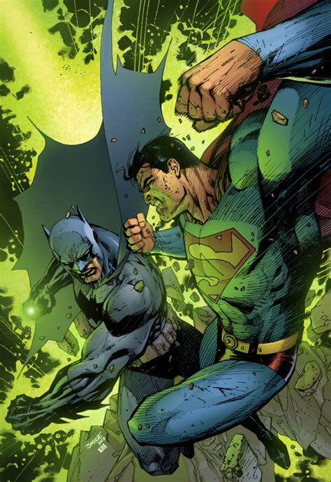 Comics Forever Batman Vs Superman Artwork By Jim Lee And