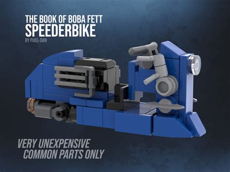 Lego Moc Pixel Dans The Book Of Boba Fett Speederbike By Pixel Dan