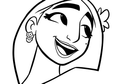 Dibujos De Isabela Encanto Para Colorear Vsun