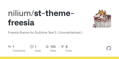 Github Nilium St Theme Freesia Freesia Theme For Sublime Text