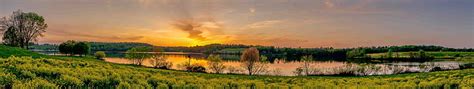Hd Wallpaper Green Grass Field Hills Trees Landscape Nature Green