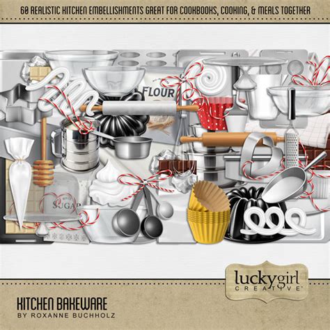 Kitchen Bakeware Digital Art