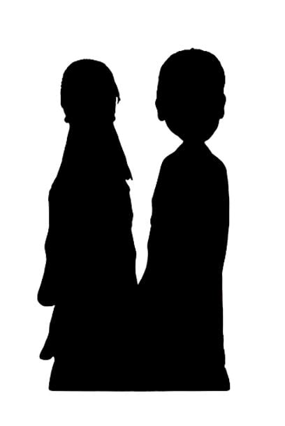 Fully Customized Couple Bobbleheads Customized Bobbleheads