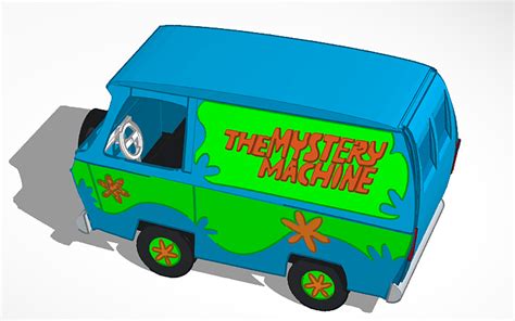 3d Design Mystery Machine Tinkercad