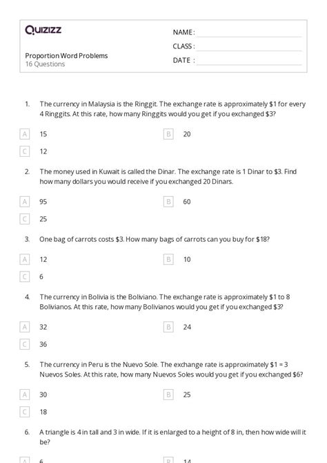 Geometry Word Problems Worksheet For 5th 7th Grade Lesson Planet