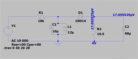 [solved] using ltspice create a simple fm demodulator circuit that