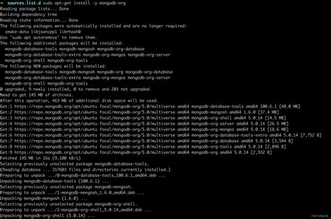 Linux服务器安装部署最新稳定版本mongoDB社区版 Ubuntu 版本 腾讯云开发者社区 腾讯云