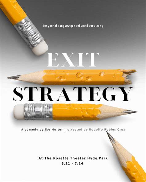Exit Strategy At The Rosette Theatre Austin 2024