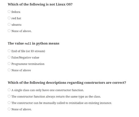 Solved Which Of The Following Best Describes Python Python