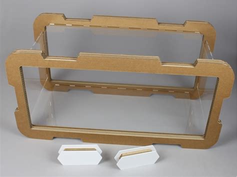 Modulo Espositivo In Plexiglass E Cartone Rbt Espositori