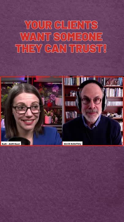 Kalli Fedusenko Financial Advisor Marketing On Linkedin Is Your Marketing Building Trust Or