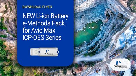 New Lithium Ion Battery Icp Oes E Methods Pack All The Methods And