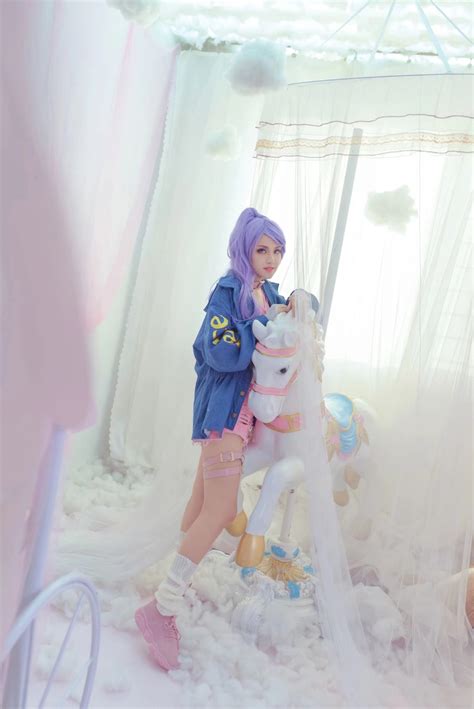 英雄联盟·阿卡丽cosplay 次元岛